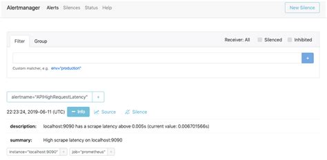 对接 Alertmanager 组件 阿里云帮助中心