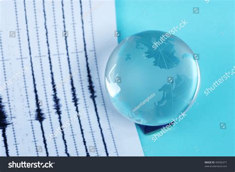 Earthquake Seismograph Earth Globe Stock Photo Shutterstock