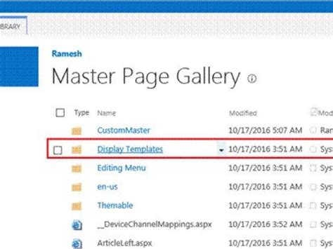 Edit Sharepoint Template Steps To Create Custom Display Templates In Sharepoint 2013