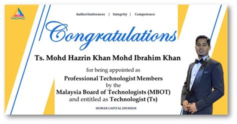 Ts Mohd Hazrin Khan Ibrahim Khan On Linkedin Another Milestone 💪🏼