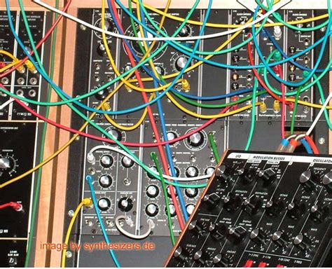 Moog Synthesizer Moogulatorium Moog Voltage To Switched Trigger Moog Modular Synthesizer
