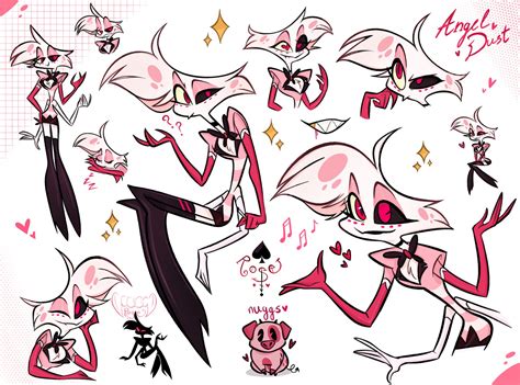 Angel Dust Hazbin Hotel Hazbin Hotel Vivzieverse