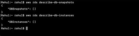 How To Manage An AWS RDS Instance Using Aws Cli