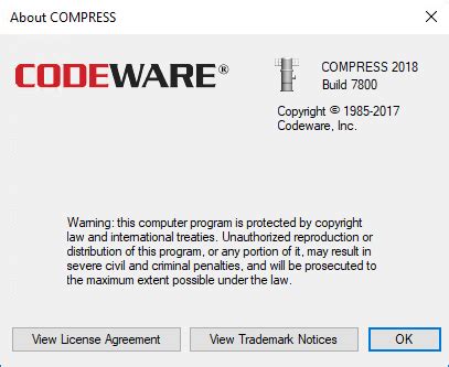 Is My COMPRESS Current With Code Codeware