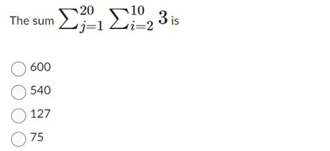 Solved The Sum J 120i 2103 Is60054012775 Chegg Com