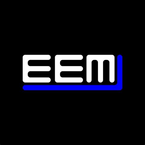 Eem Letter Logo Creative Design With Vector Graphic Eem Simple And