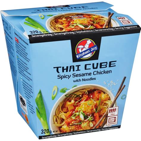 Thai Cube Spicy Sesame Chicken 320g Kitchen Joy Handla Mat Online