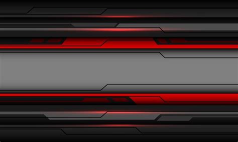 Premium Vector Abstract Red Grey Black Metallic Overlap Cyber Geometric Luxury Future