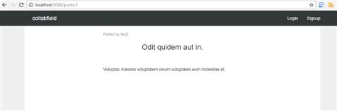 Rails5「中級」チュートリアル（3 5）投稿機能 単一の投稿（翻訳）｜techracho By Bps株式会社