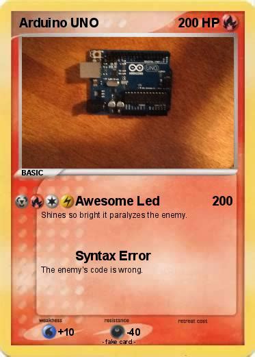 Pokémon Arduino Uno Awesome Led My Pokemon Card