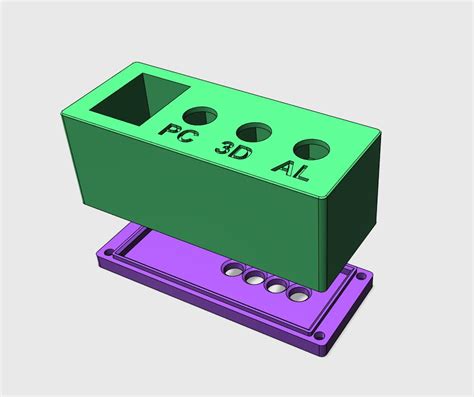 Toggle Switch Housing By Christoph Download Free STL Model Printables Com