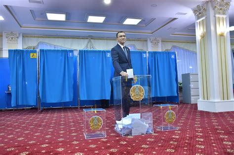 Сенат төрағасы сайлауда дауыс берді