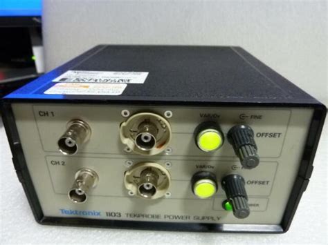 Tektronix 1103 Tekprobe Dual Power Supply W Cables Included Ebay