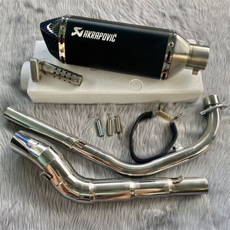 Akrapovic Full System Exhaust For Honda Rs150 Gtr150 Shopee Philippines