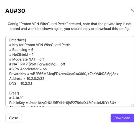 how to download wireguard configuration files proton vpn