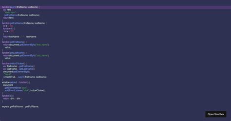 Unified Code Editor Codesandbox