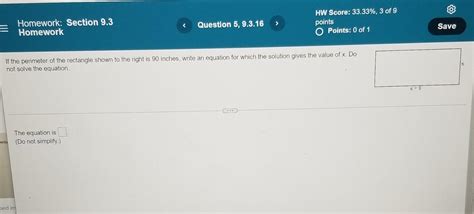 Solved Homework Section 9 3 Homework Hw Score 33 33 3 Of