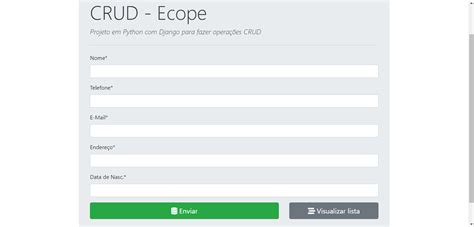 Github Feitosajoascrud Django