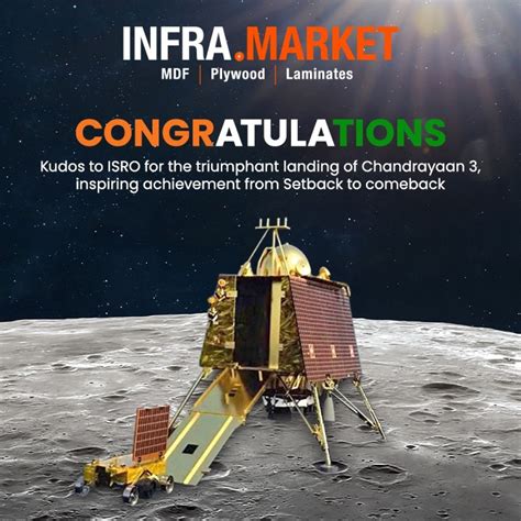 Yogeshwar Patil On Linkedin Inframarket Plywood Salutes Isro As It