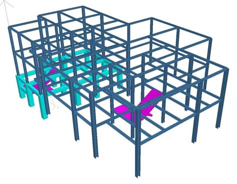 Structural Design Analysis Using Staadetabs Download Free 3d Model