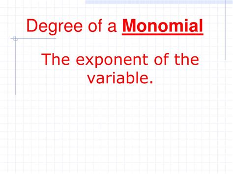 PPT 9 0 Classifying Polynomials PowerPoint Presentation Free