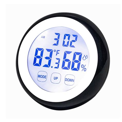 Mengshen Indoor Temperature Humidity Monitor Hygrometer Thermometer With Large Backlight