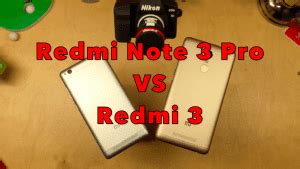 Xiaomi Redmi Note Pro Vs Redmi Duelo De C Maras