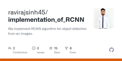 Github Ravirajsinh45implementationofrcnn We Implement Rcnn