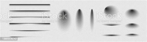 사실적인 그림자 효과 벡터 세트입니다 벡터 그림입니다 3차원 형태에 대한 스톡 벡터 아트 및 기타 이미지 3차원 형태 스티커 바닥재 Istock