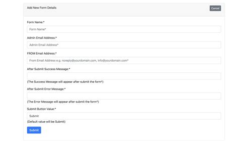 Php Based Admin Control Forms By Taranjit Codester