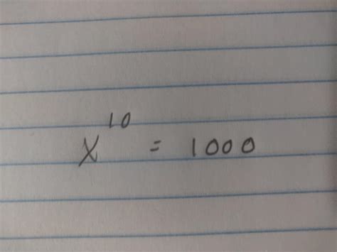[high school algebra exponents] how do you solve for x when the