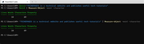 How Do I Find The Length Of String In Powershell Techepages