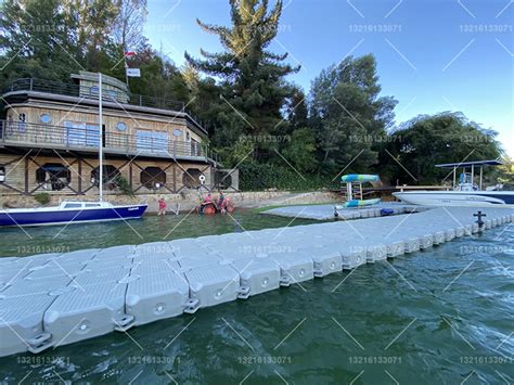 500x500x250mm Modular Floating Pontoon Hdpe Modular Pontoon Floating