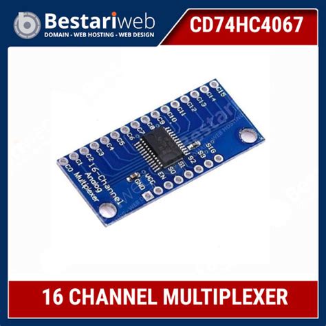Jual Channel Analog Multiplexer Demultiplexers HC Arduino NodeMCU Dengan Header Kab