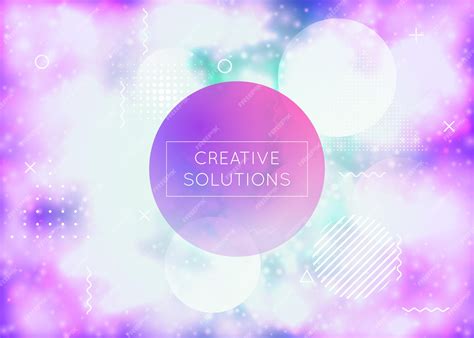 액체 보라색 모양의 네온 배경 빛나는 액체 플루오르 프리미엄 벡터