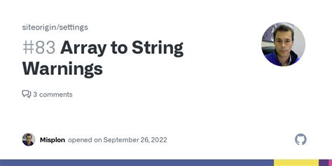 Array To String Warnings · Issue 83 · Siteoriginsettings · Github