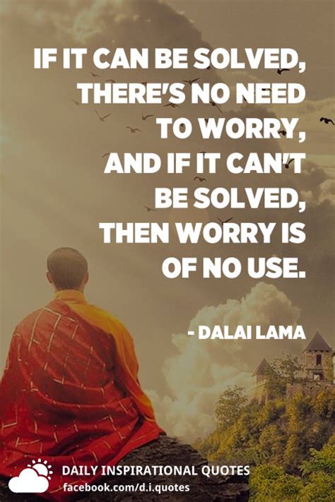 If It Can Be Solved Theres No Need To Worry And If It Cant Be