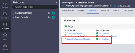 savable data page in pega