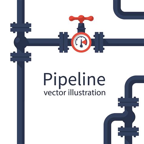 Premium Vector Pipeline Background Vector
