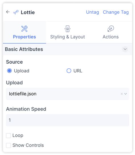Tagging Your Animations Locofy Docs