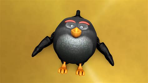stl file flexi print in place angry birds stl 😡・3d print design to