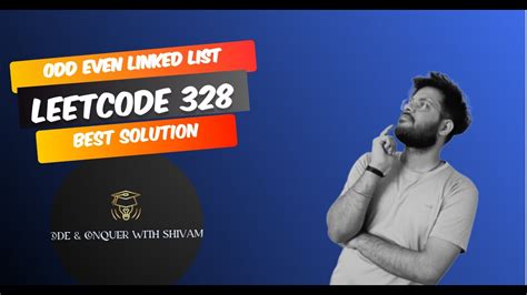 Odd Even Linked List Youtube