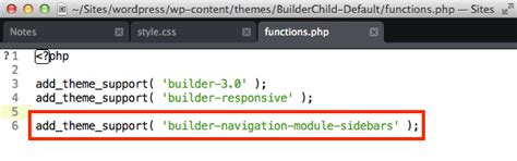Builder Navigation Module Solid Help Center