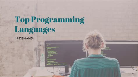 Top In Demand Programming Languages