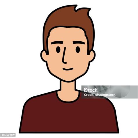 젊은 남자 아바타 캐릭터 귀여운에 대한 스톡 벡터 아트 및 기타 이미지 귀여운 남성 남자 Istock