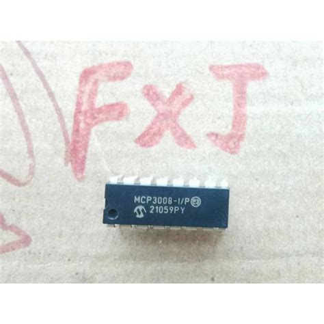 Mcp3008 I P ยี่ห้อใหม่ Mcp3008 โหมดตัวแปลงดิจิตอล Spi อินเทอร์เฟซอนุกรม โหมด Ic ตัวแปลงดิจิตอล