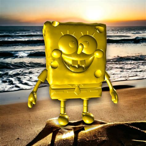 Obj File Spongebob Squarepants Detailed 3d Printable Model 🐉 ・3d Printer Design To Download・cults