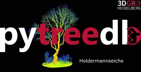 Bernhard Höfle On Linkedin Fieldworkfriday Pytreedb Python Tree Pointclouds Holdermannseiche…