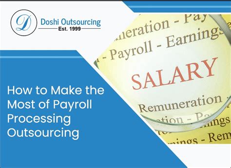 How To Make The Most Of Payroll Processing Outsourcing