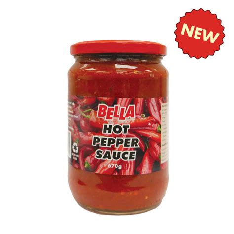 Bella Hot Pepper Sauce Bellafood